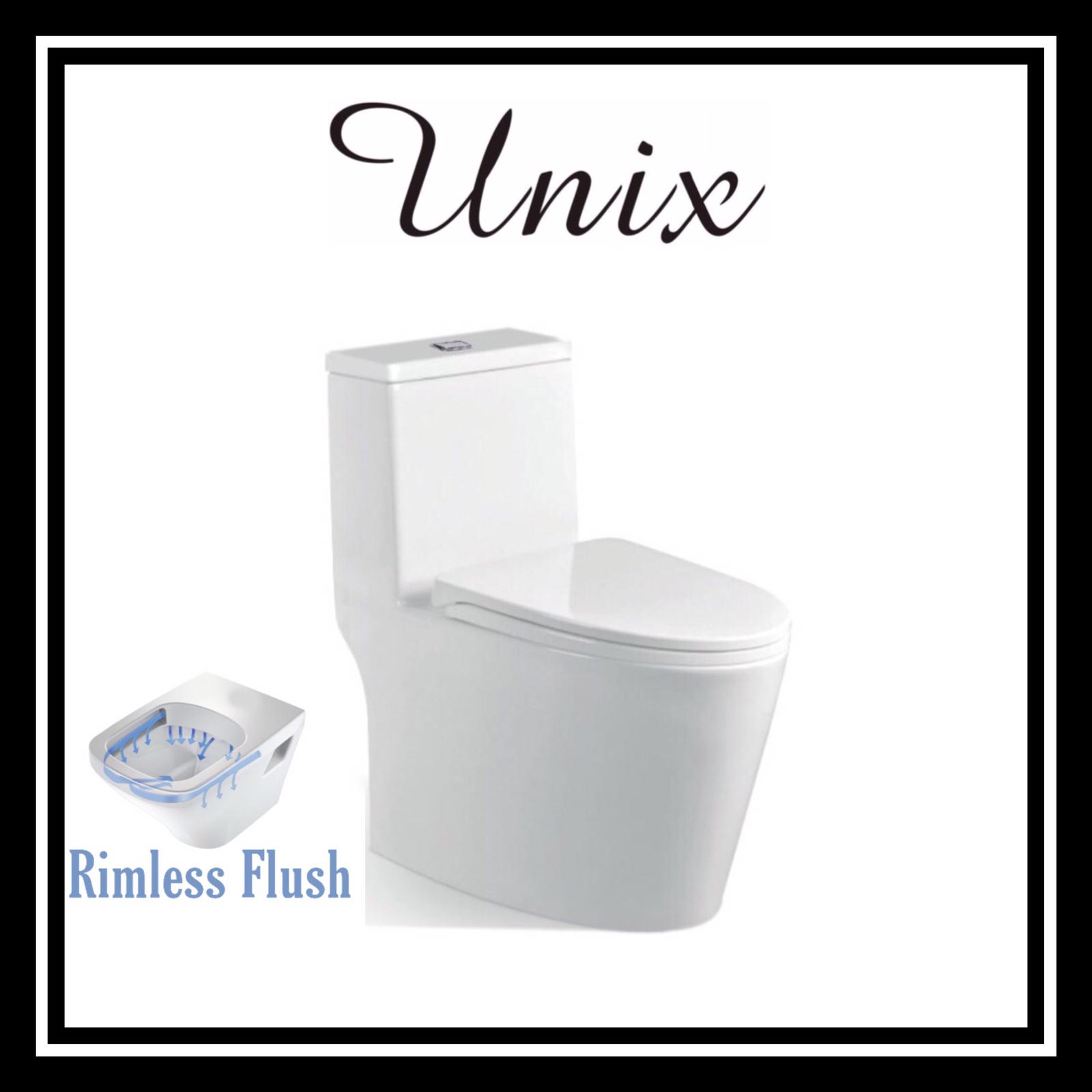 Unix One-piece Toilet Bowl 003 - Bathroom Wholesale & Warehouse